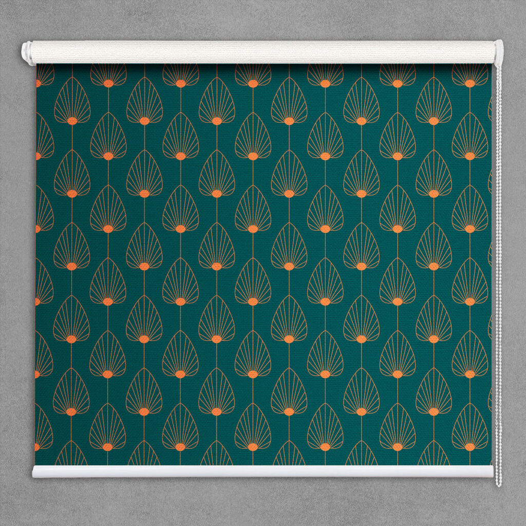 Green Enchantment Patterned Roller Blinds - Magicdecor®