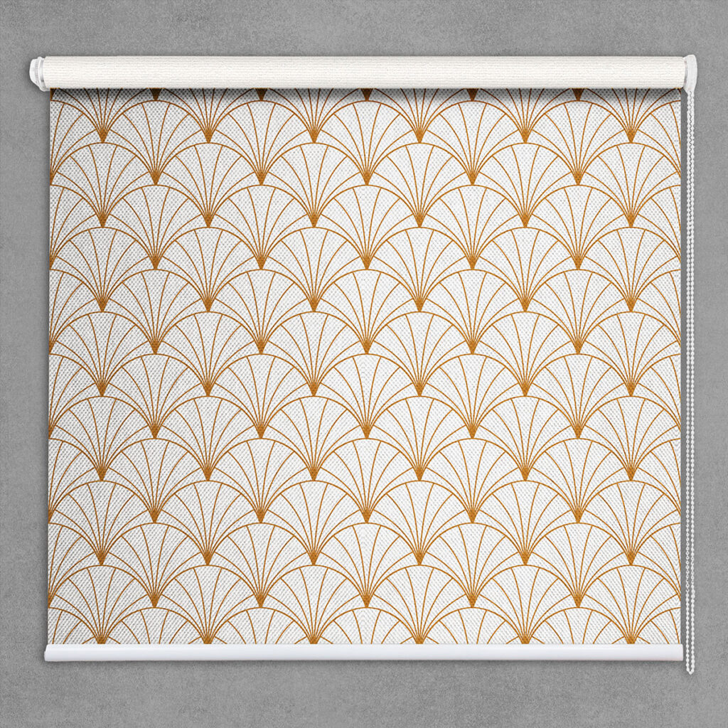 Vintage Art Deco Pattern Roller Blinds for Windows - Magicdecor®