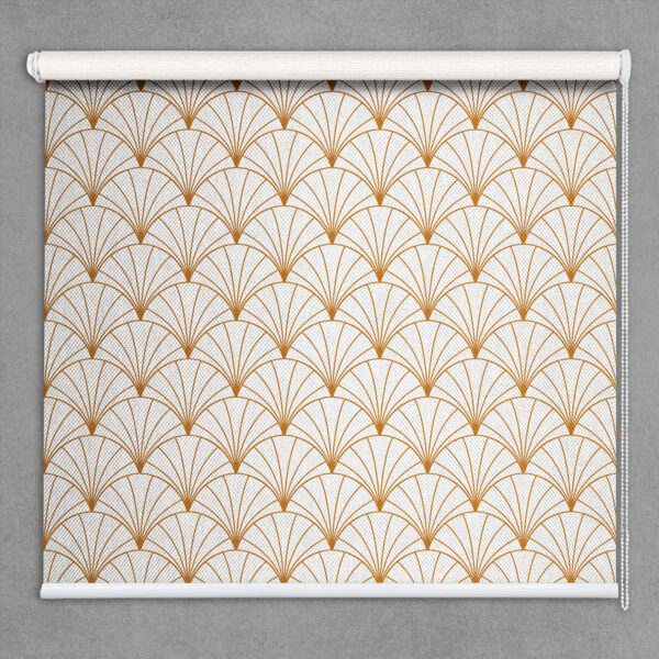 Vintage Art Deco Pattern Roller Blinds for Windows - Magicdecor®