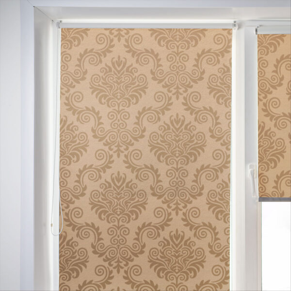 Damask Pattern Roller Blinds for Windows - Magicdecor®