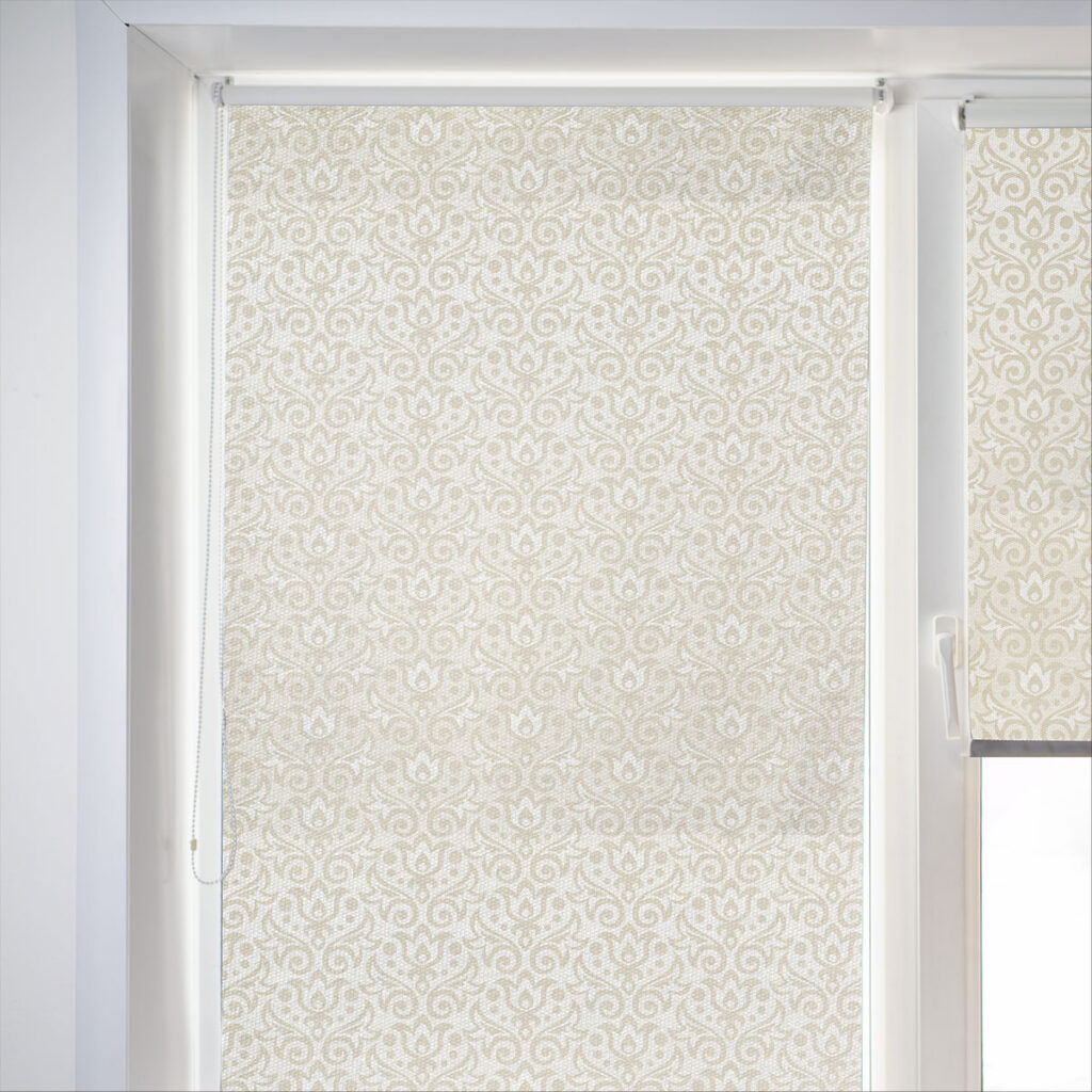 Ivory Impressions Tusk White Roller Blinds - Magicdecor®