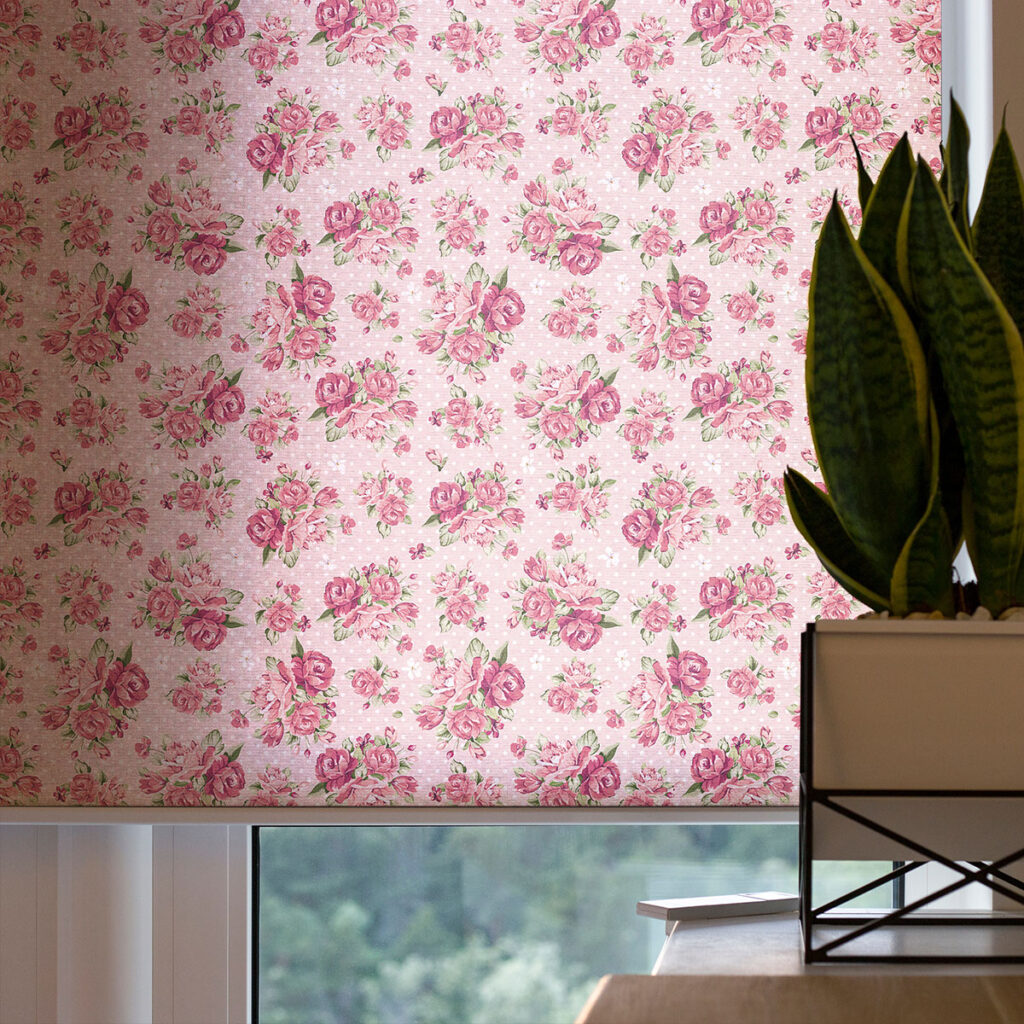 Beautiful Rose Pattern Roller Blinds - Magicdecor®