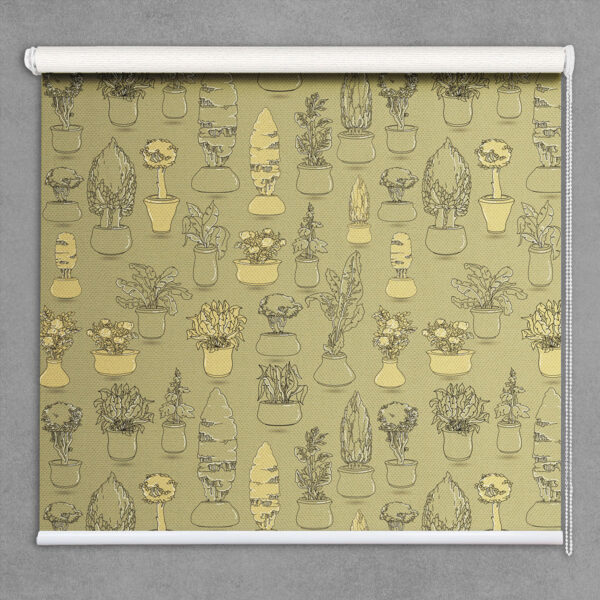 Vintage Garden Patterned Roller Blinds - Magicdecor®