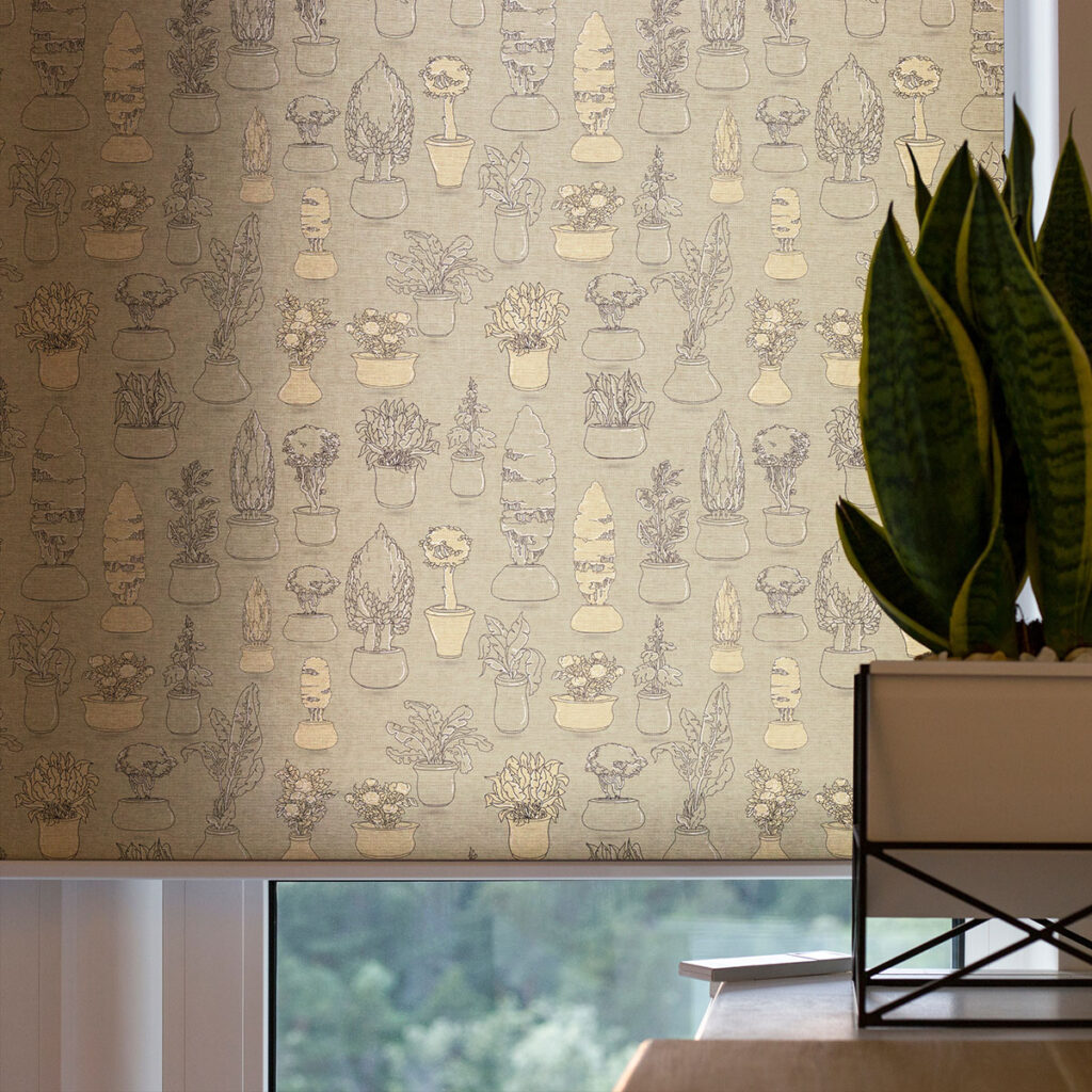 Vintage Garden Patterned Roller Blinds - Magicdecor®