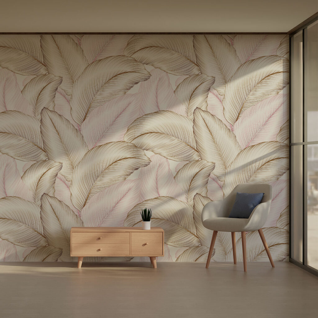 Tropical White Paradise Wallpaper Roll - Magicdecor®