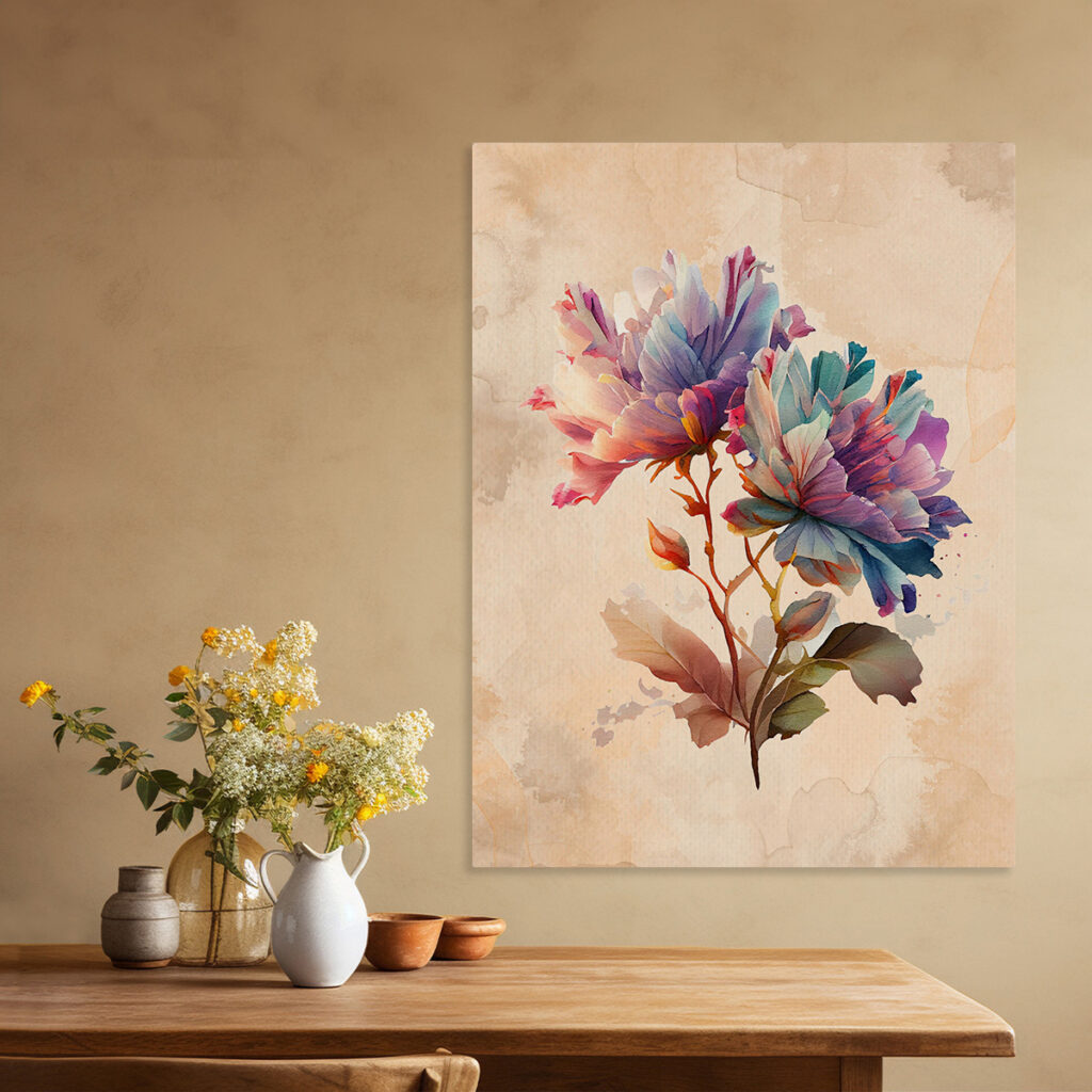 Flower Canvas Painting - Magicdecor®