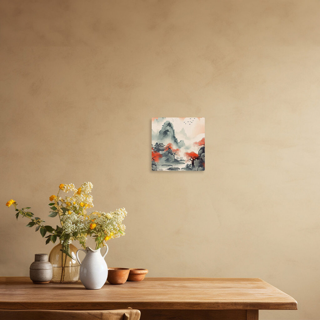 Modern Japanese Scenery Canvas Painting - Magicdecor®