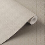 Creamy Cocoa Harmony Brown Pattern Wallpaper Roll - Magicdecor®