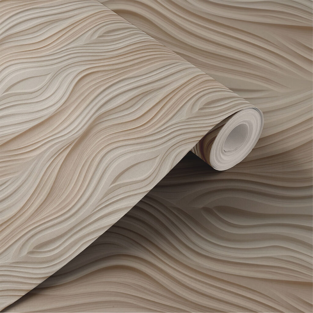 Wooden Wave Wallpaper Roll - Magicdecor®