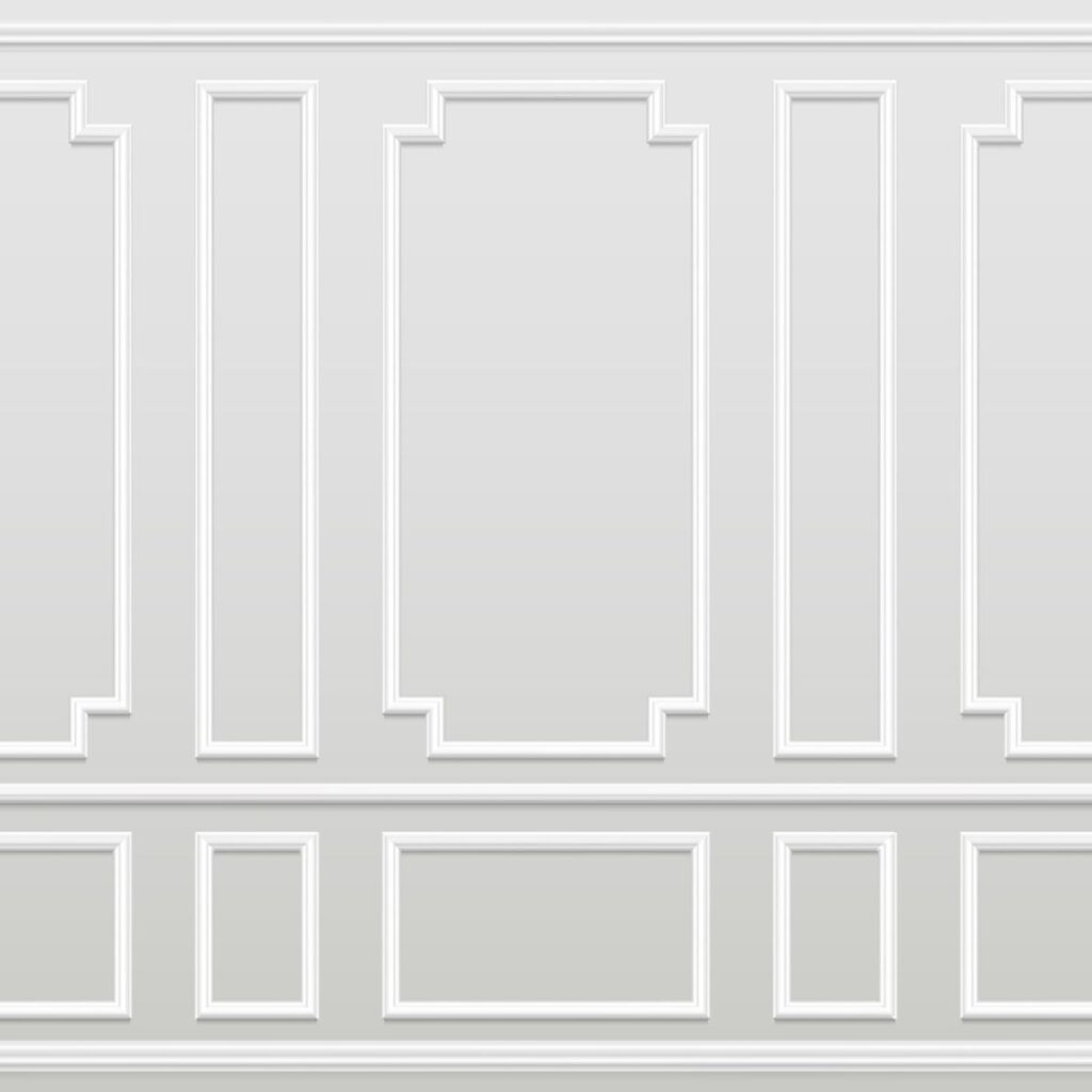 Molding Classics Wallpaper for Living Room - Magicdecor®