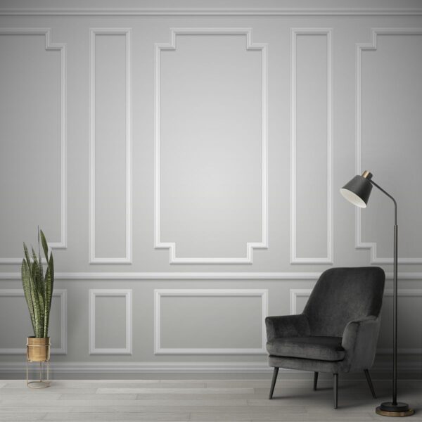 Molding Classics Wallpaper for Living Room - Magicdecor®
