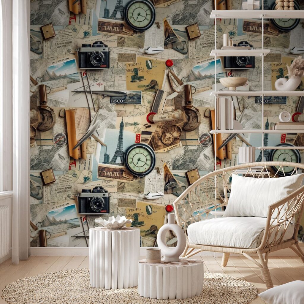 Timeless Urban Textured Wall Covering for Living Room - Magicdecor®