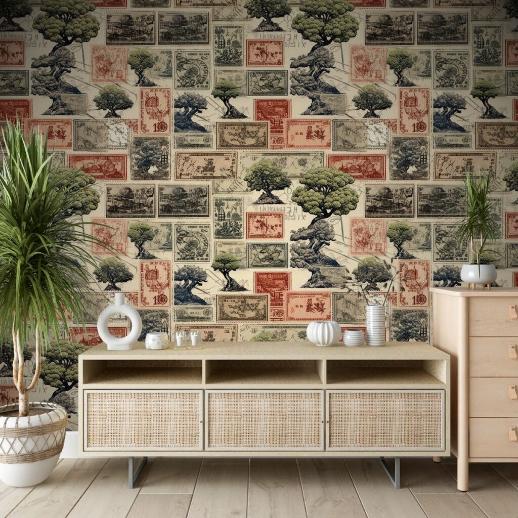 Mystical Mirage Living Room Wallpaper for Walls - Magicdecor®