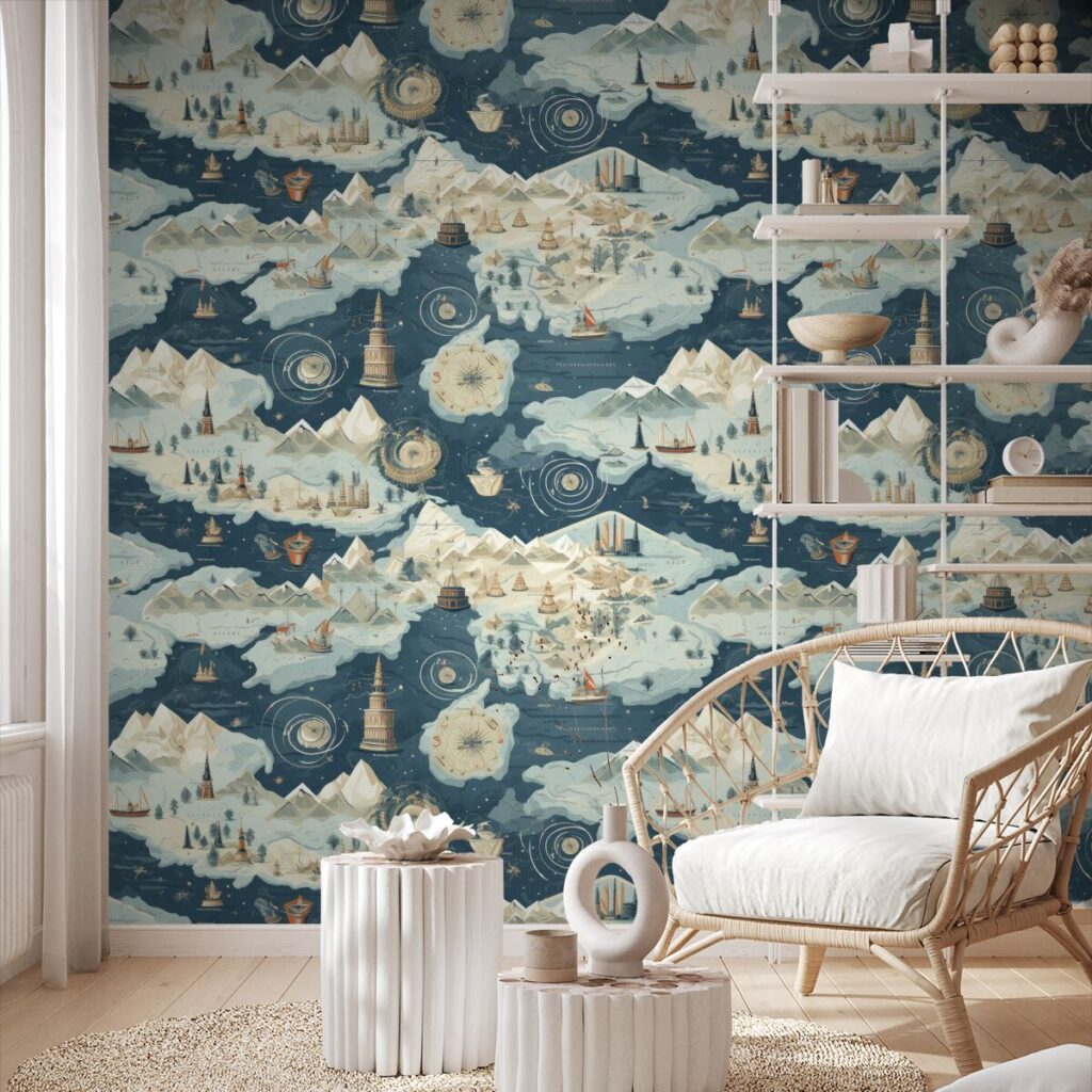 Wonderland Kids Room Wallpaper for Walls - Magicdecor®