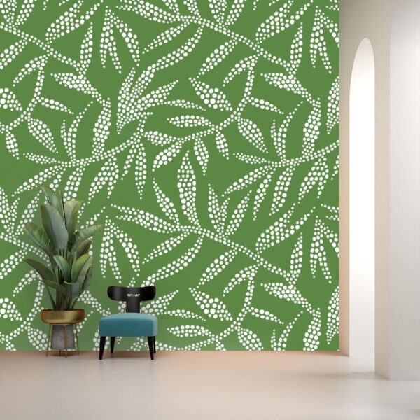 Modern Botanical Leaves Pattern Wallpaper for Wall - Magicdecor®