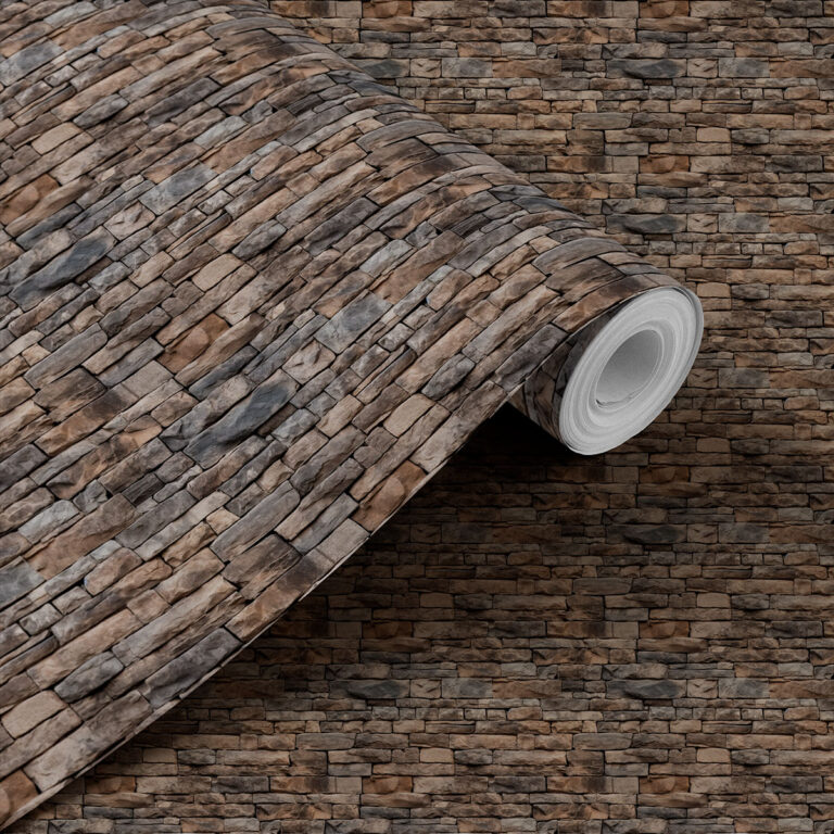 Castle Stone Wall Texture Wallpaper for Wall - Magicdecor®