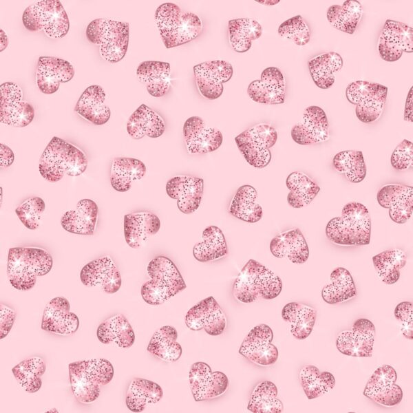 Elegant Rose Gold Hearts Pattern Wallpaper for Wall - Magicdecor®