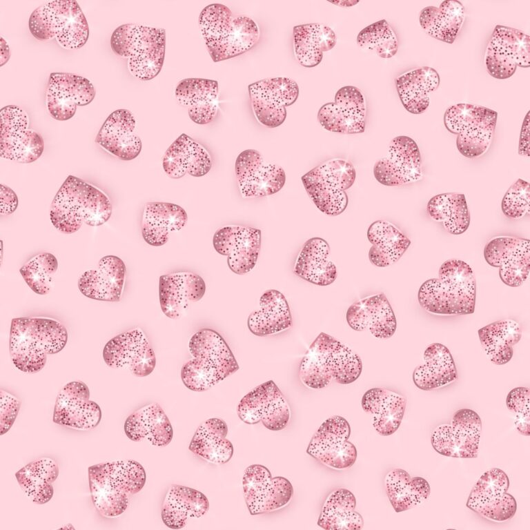 Elegant Rose Gold Hearts Pattern Wallpaper for Wall - Magicdecor®