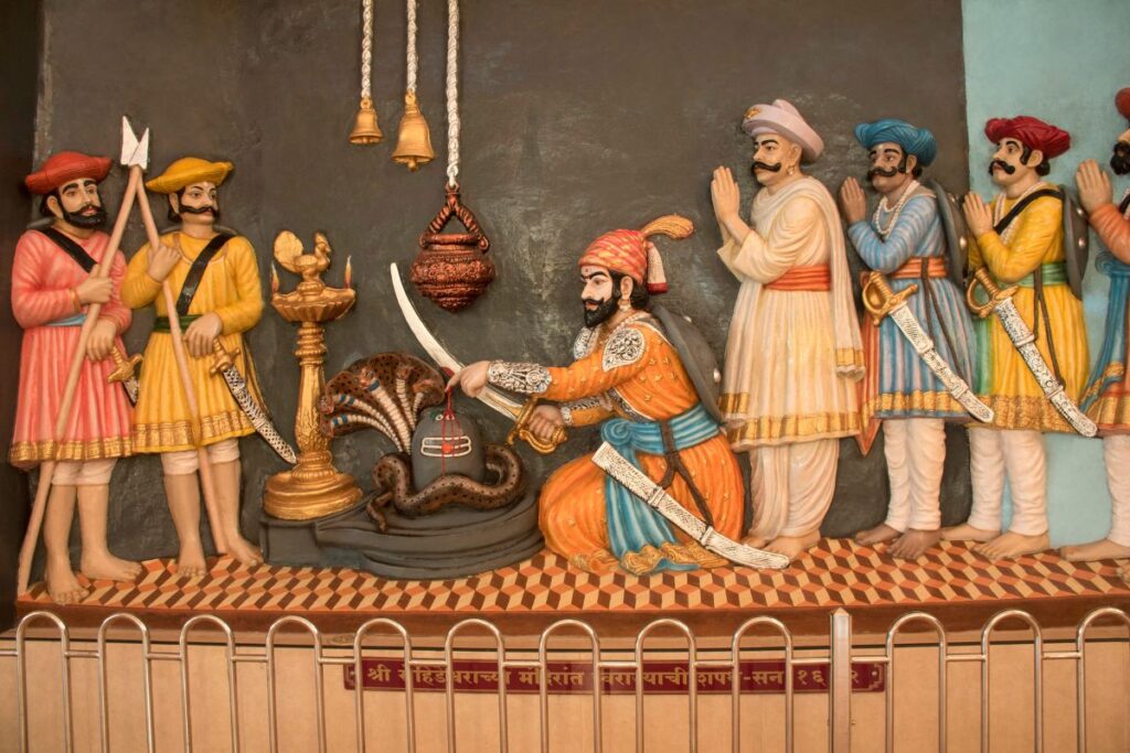 Chhatrapati Shivaji Maharaj Shapath 3D Wallpaper - Magicdecor®