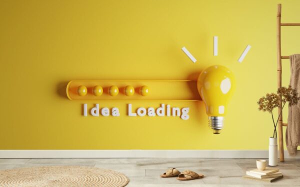Idea Loading, 3D Effect Office Wallpaper - Magicdecor®