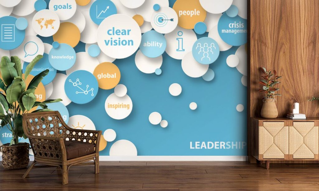 Leadership Qualities, 3D Office Wallpaper - Magicdecor®
