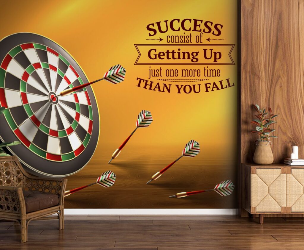 One More Time, 3D Office Wallpaper - Magicdecor®
