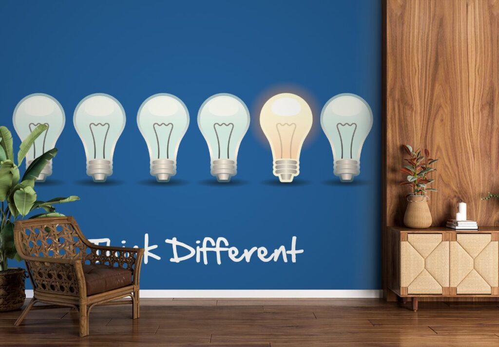 Think Different, 3D Office and Home Wall Wallpaper - Magicdecor®