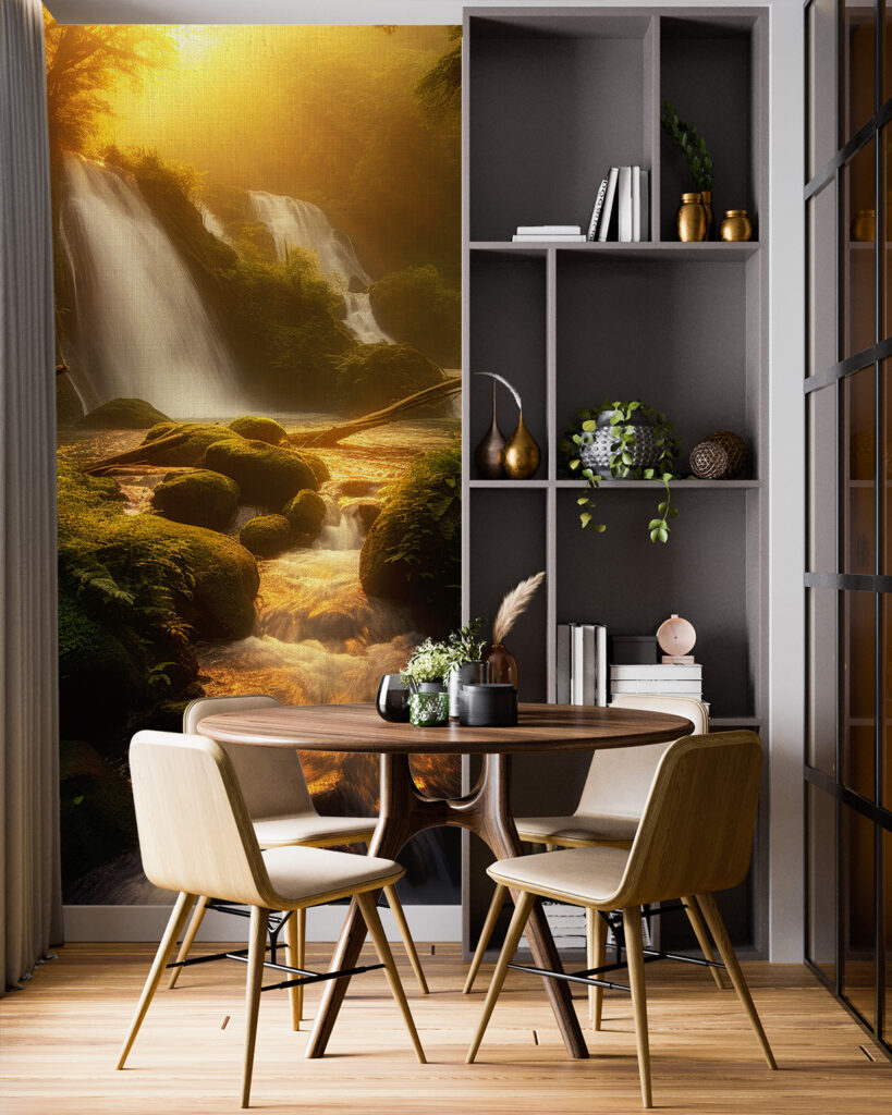 Realistic Waterfall Wallpaper Mural - Magicdecor®