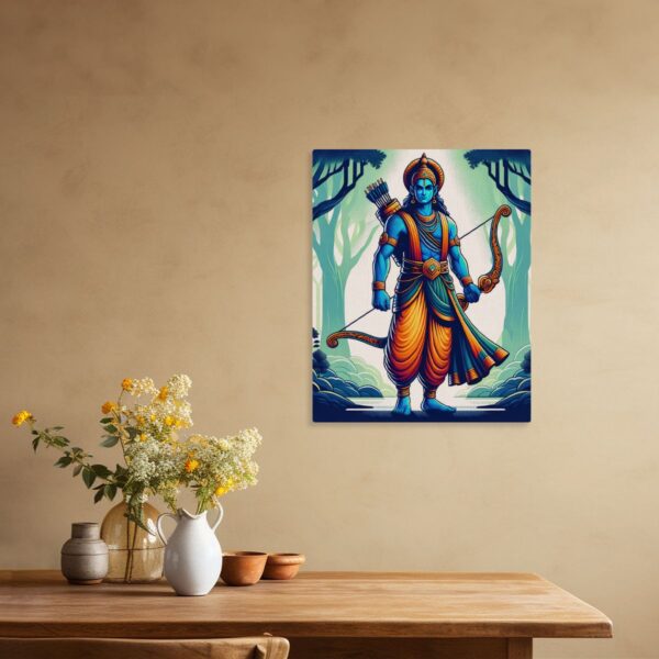 Lord Shri Ram Portrait, Canvas Art for Wall - Magicdecor®