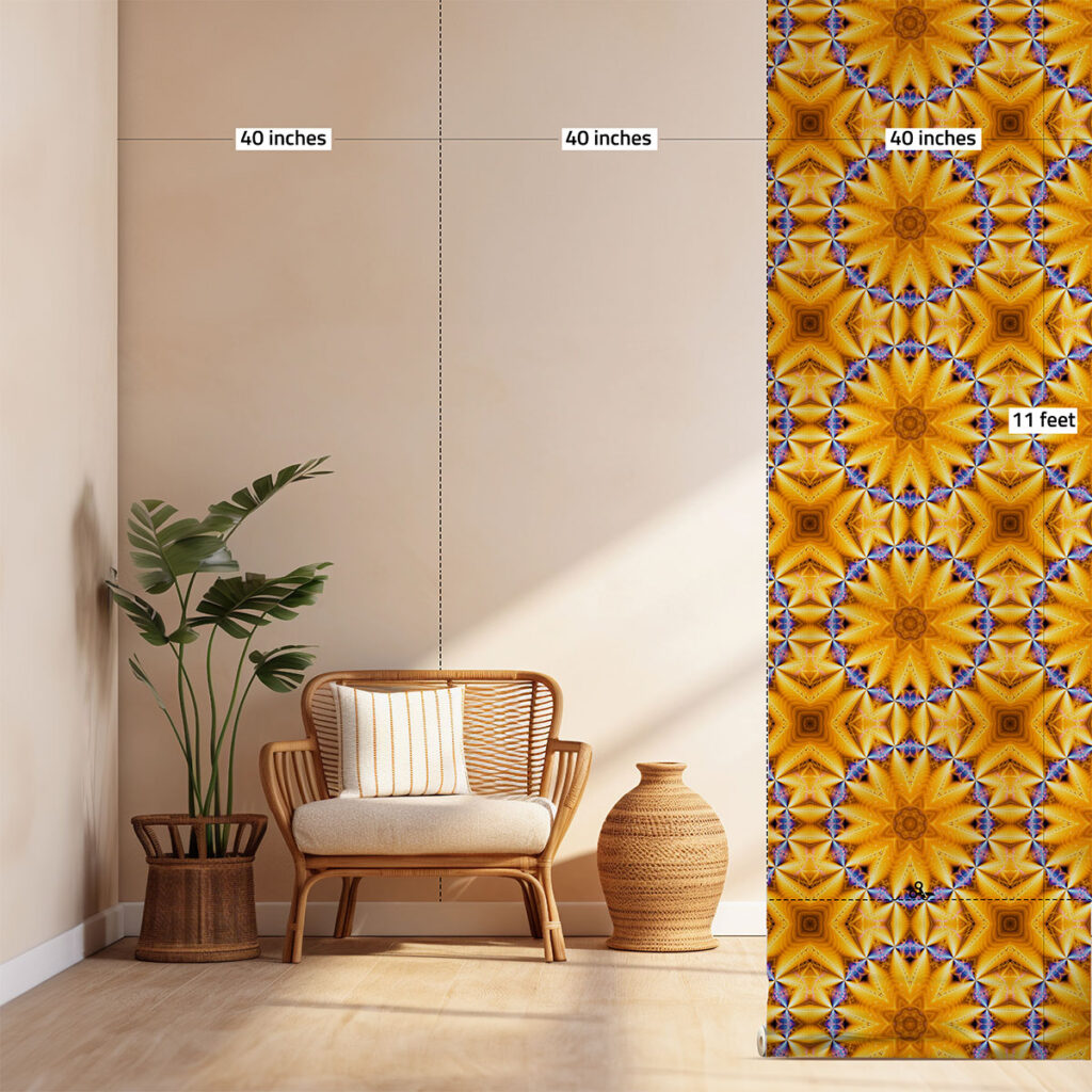 Kaleidoscope Pattern Wallpaper for Wall - Magicdecor®