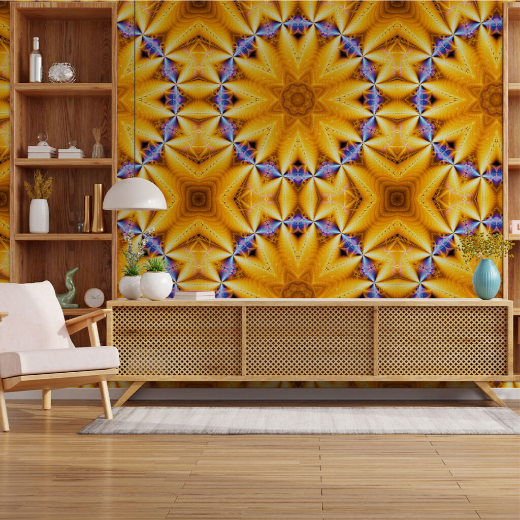 Kaleidoscope Pattern Wallpaper for Wall - Magicdecor®