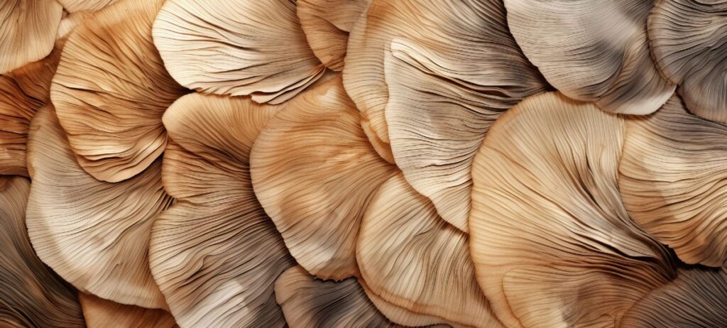 Earthy Enigma Mushroom Texture Wallpaper - Magicdecor®