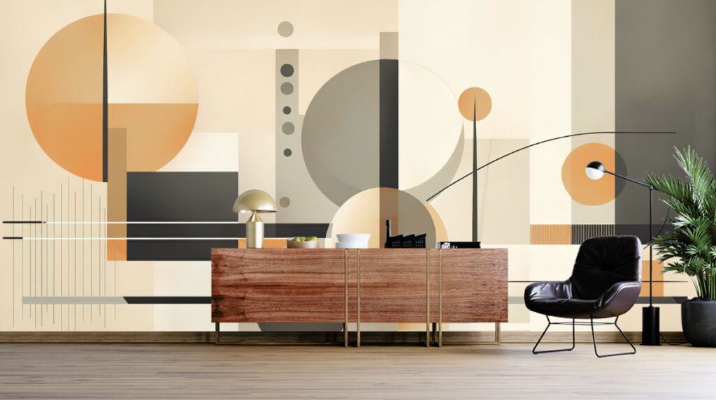 Modern Art Wallpaper Mural for Home and Office - Magicdecor®