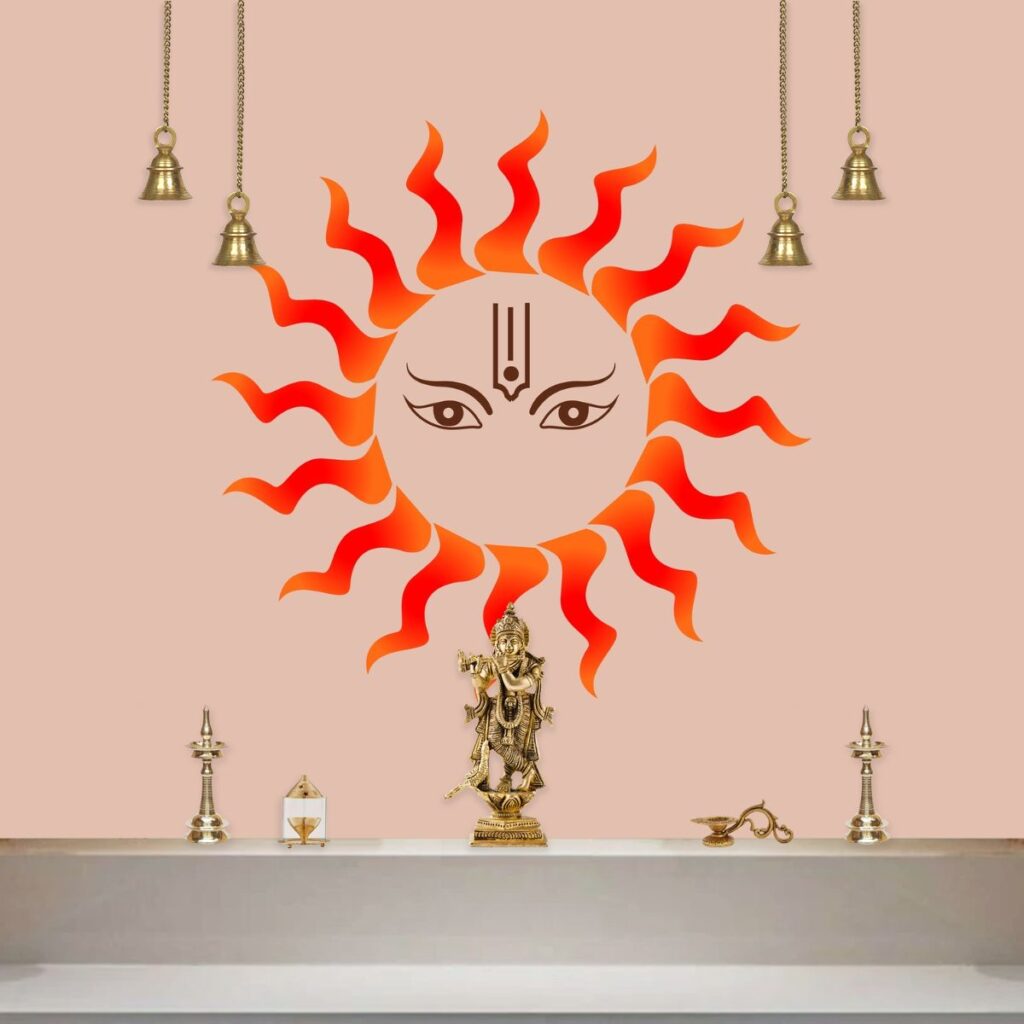 Lord Sun, Bhagwan Suryanarayana Wallpaper for Wall - Magicdecor®