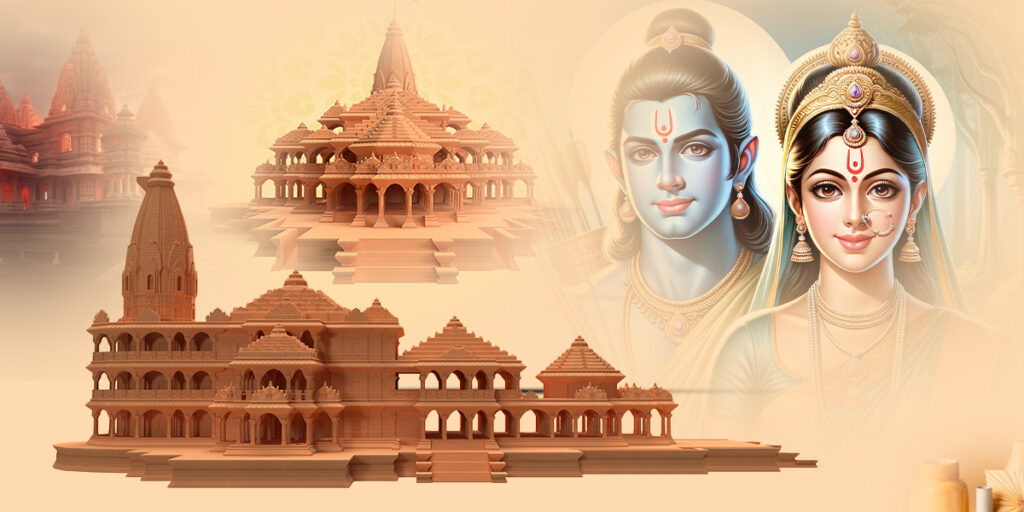 Faithful Decor: Incorporating Ram Mandir Wallpaper into Your Living ...