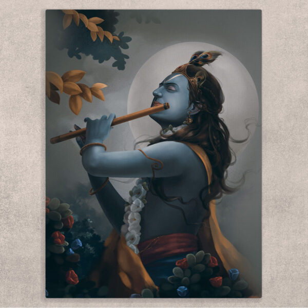Krishna Painting on Canvas - Magicdecor®