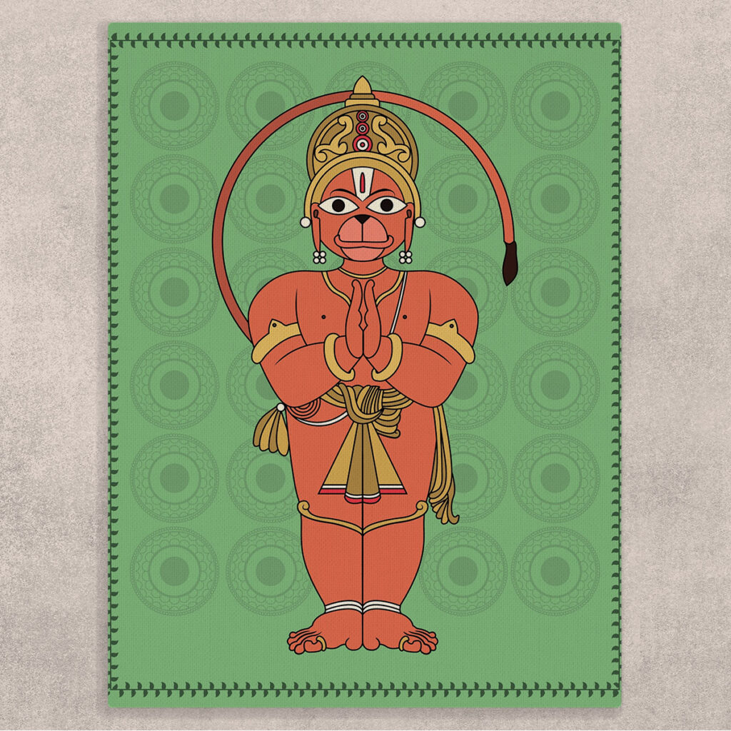 Hanuman Canvas Painting - Magicdecor®