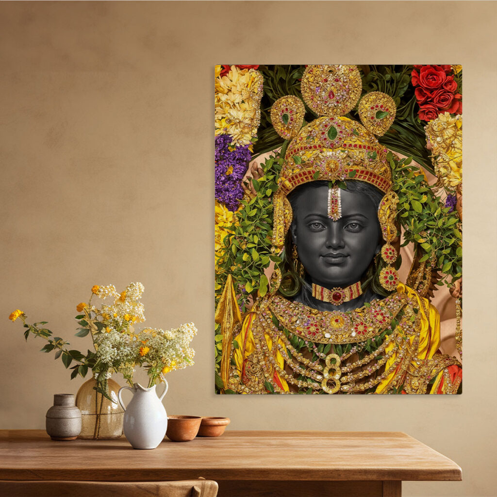 Beautiful Ram Lalla Canvas Art - Magicdecor®