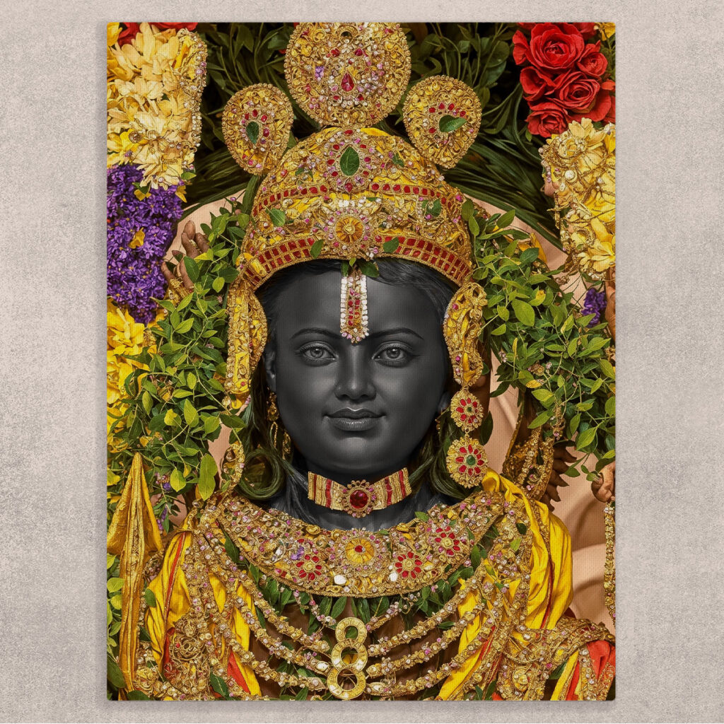 Beautiful Ram Lalla Canvas Art - Magicdecor®