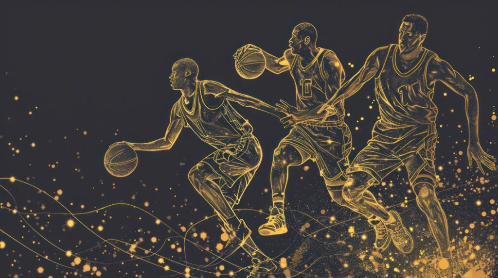 Luxurious Basketball Lovers Wallpaper Mural for Wall - Magicdecor®