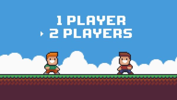 Old Style 2D Pixel Game Art Wallpaper for Wall - Magicdecor®