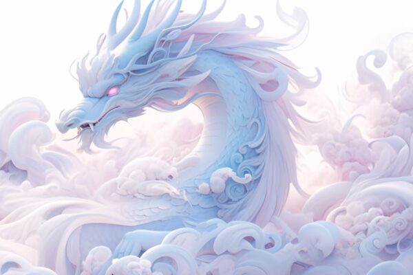 The White Dragon Wallpaper Mural for Gamers Room - Magicdecor®