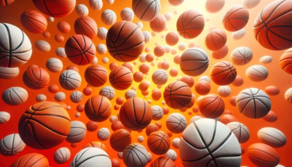 Basketball Theme Wallpaper Mural - Magicdecor®