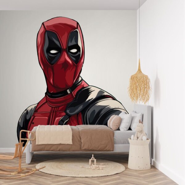 Deadpool Digital Art Wallpaper Mural for Wall - Magicdecor®