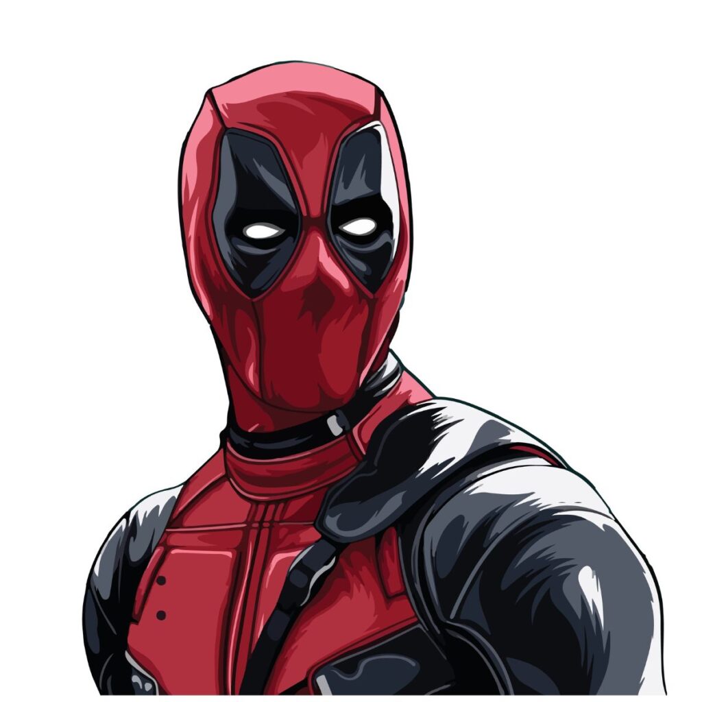 Deadpool Digital Art Wallpaper Mural for Wall - Magicdecor®