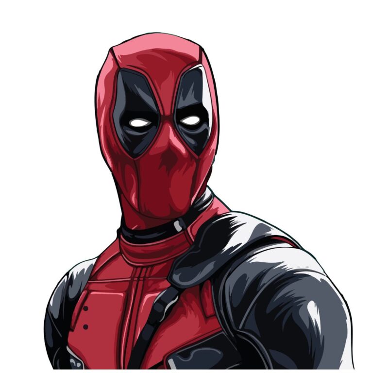 Deadpool Digital Art Wallpaper Mural for Wall - Magicdecor®