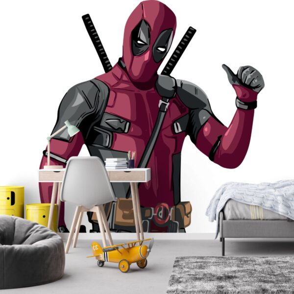 Deadpool Portrait Wallpaper Mural - Magicdecor®