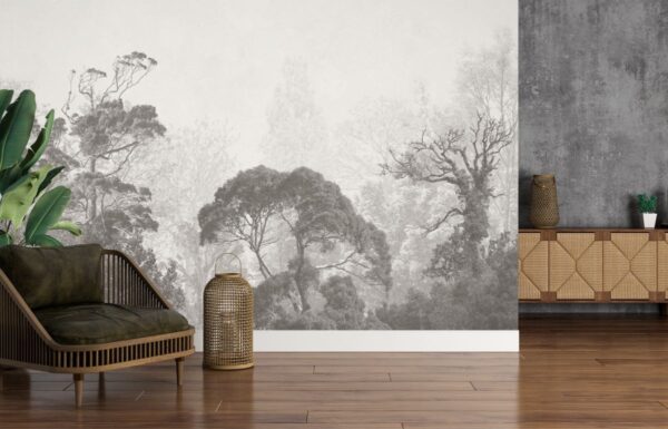 Mystic Timberland Shades Wallpaper for Wall - Magicdecor®