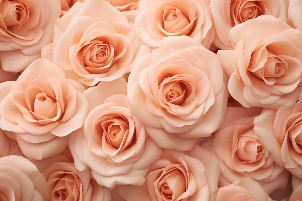 Rosa, Soft Bloom Luxuria Wallpaper for Wall - Magicdecor®