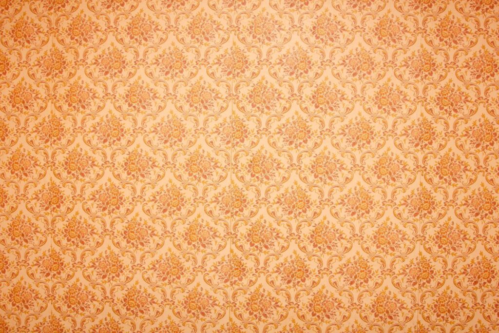 Elegant Damask Pattern Almirah Wallpaper - Magicdecor®
